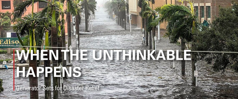 Generator Sets for Disaster Relief